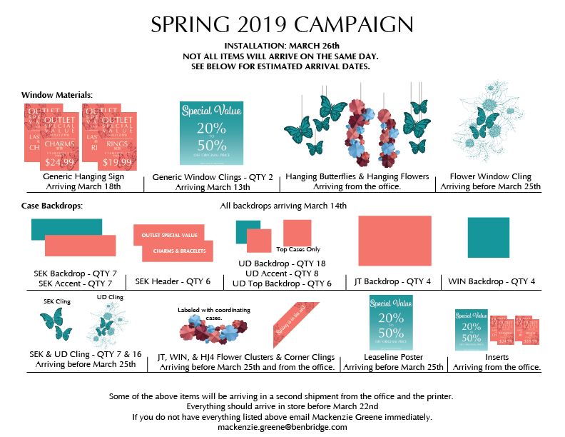 3D Retail Window Design – Kenzie G Designs